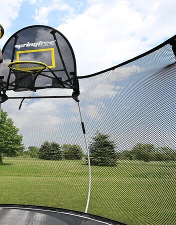 Springfree Trampoline Basketball Hoop Review
